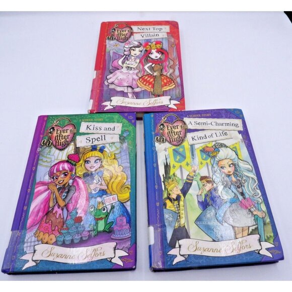 Other | Ever After High Book Set Of 3 Vol 1 2 3 Suzanne Selfors Little ...